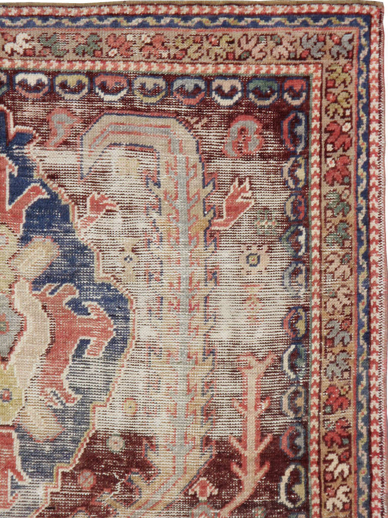 Antique Turkish Ghourdes Rug at 1stDibs