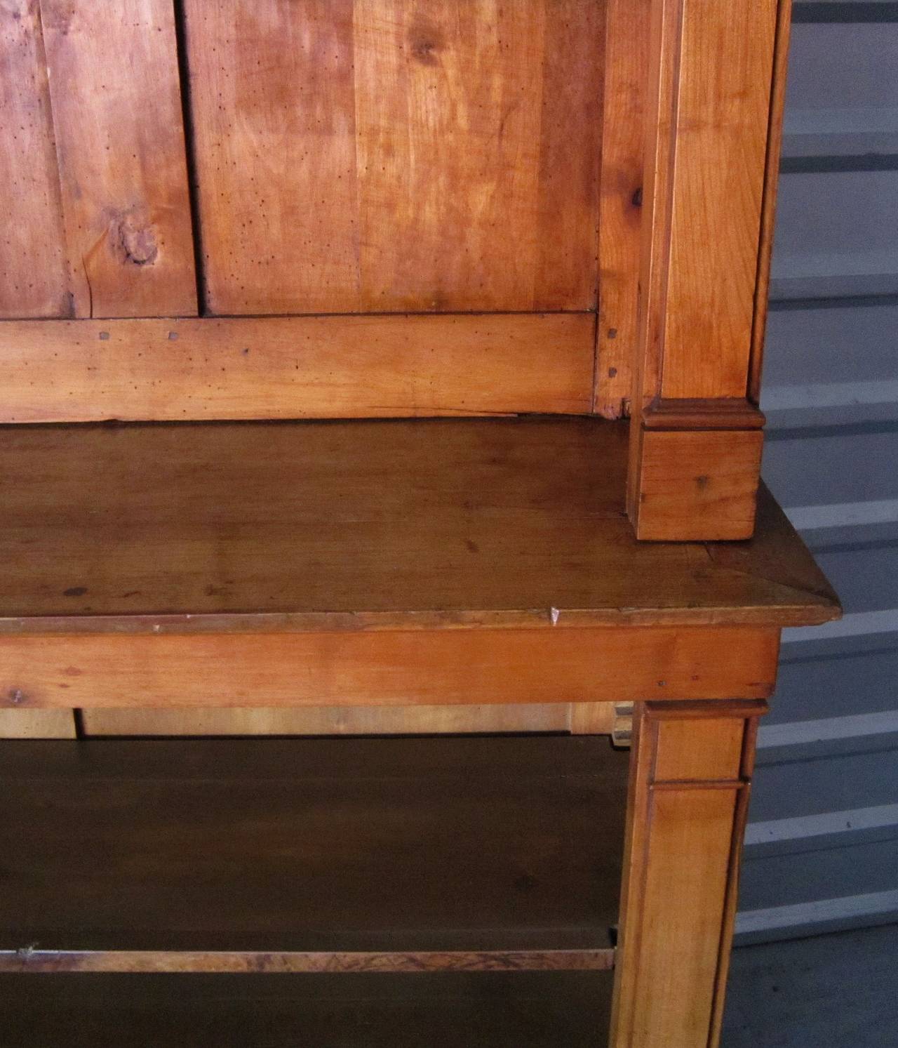 Large French Bookcase of Cherry at 1stDibs