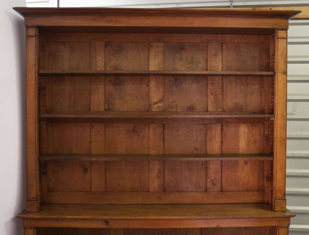 Large French Bookcase of Cherry at 1stDibs