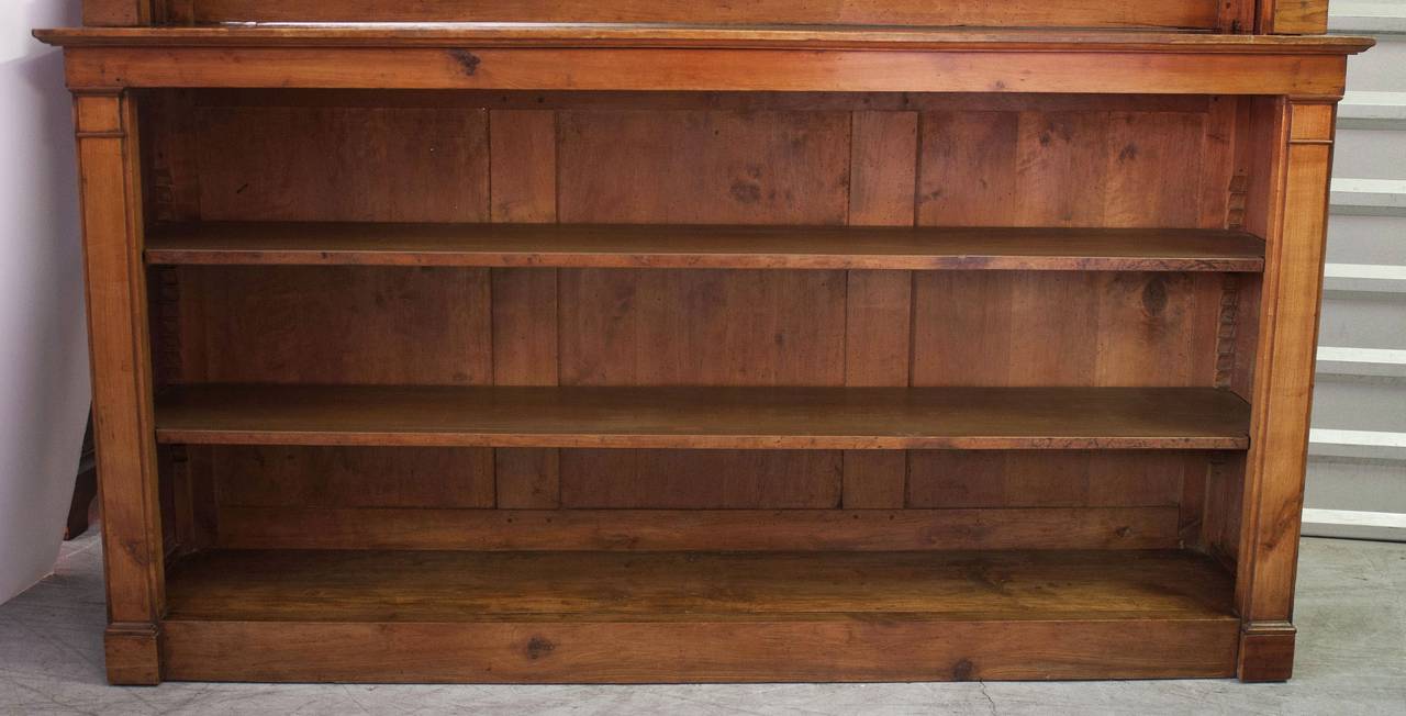 Large French Bookcase of Cherry at 1stDibs