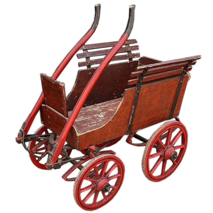 English Painted Goat Cart at 1stDibs