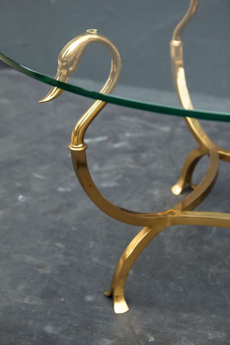 Swan's Head Cocktail Table at 1stDibs