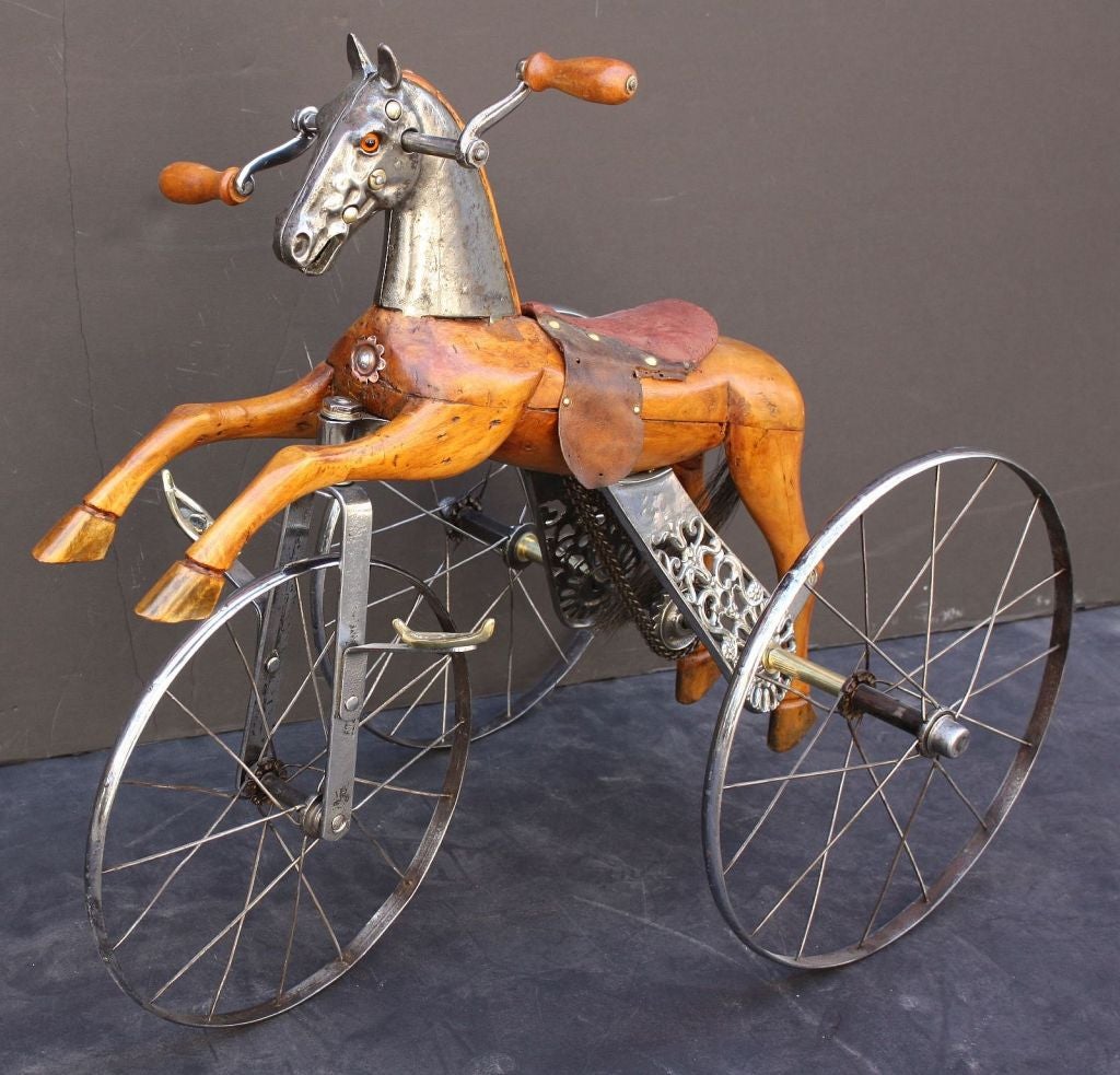 French Velocipede or Child's Tricycle at 1stDibs