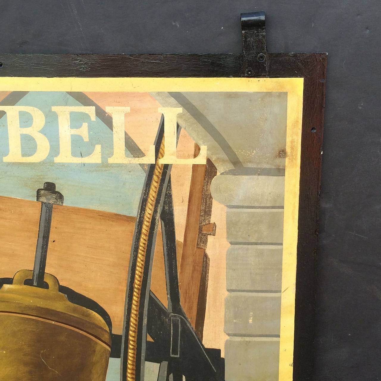 English Pub Sign, "The Bell, Greene King" at 1stDibs | the bell pub ...