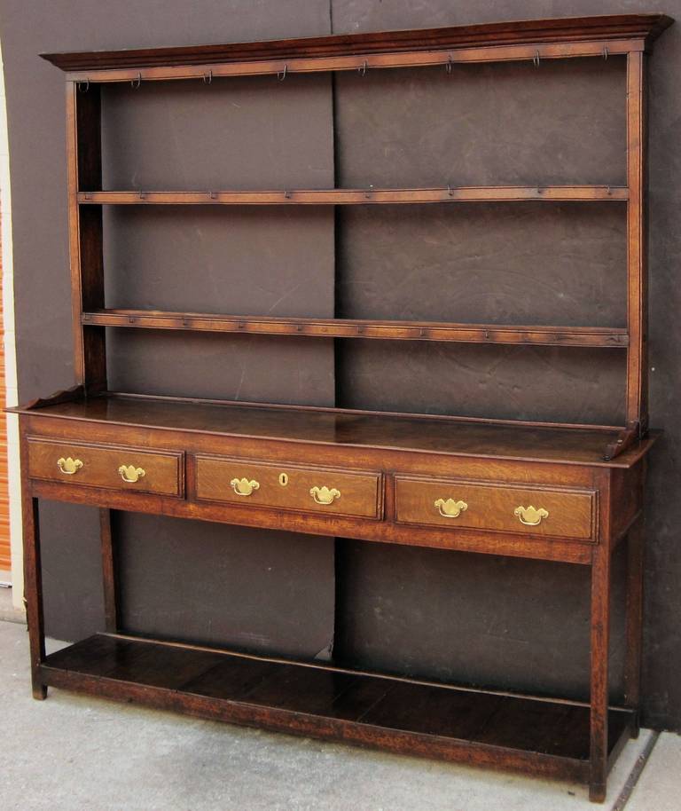 Welsh Pot Board Dresser of Oak at 1stDibs