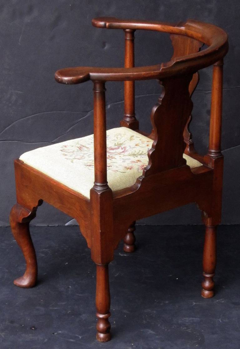 English Corner Chair of Mahogany from the Georgian Era at 1stDibs ...