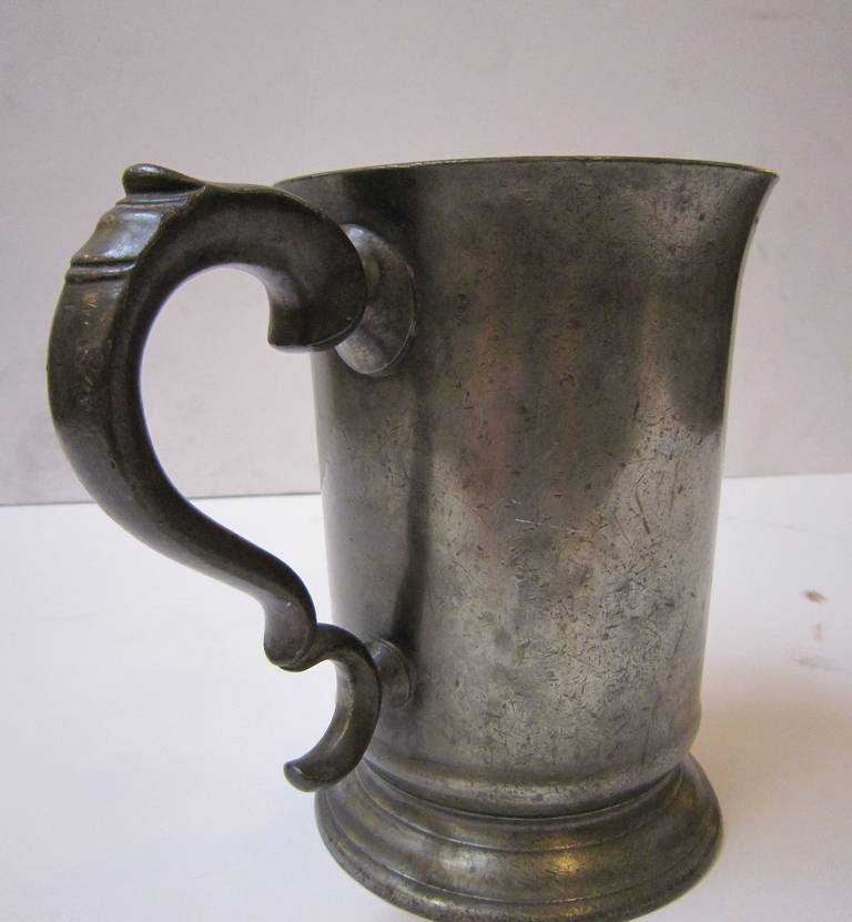 English Pewter Tankard or Flagon at 1stDibs | metal tankard, flagon for ...