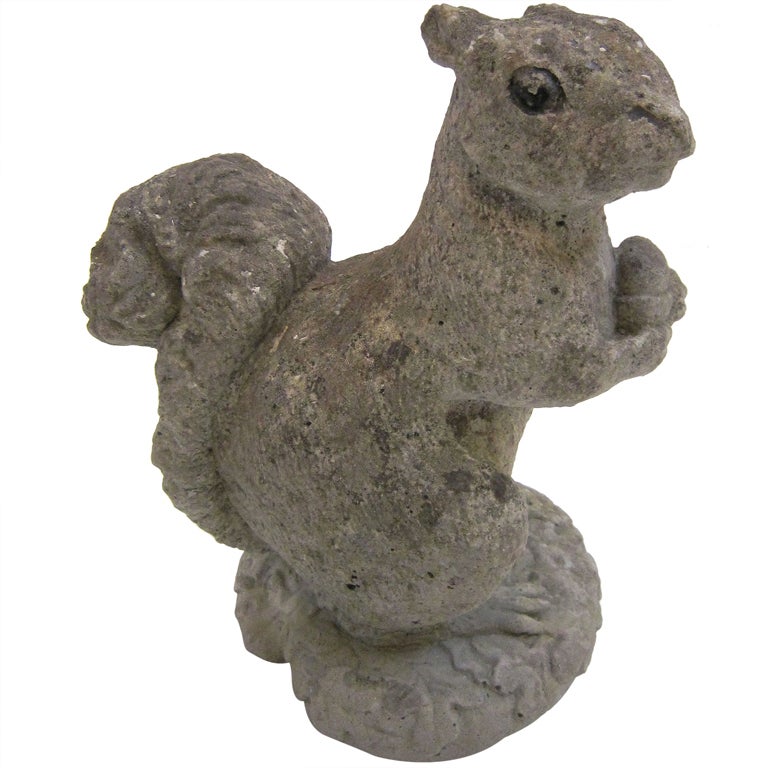 Garden Stone Squirrel at 1stDibs