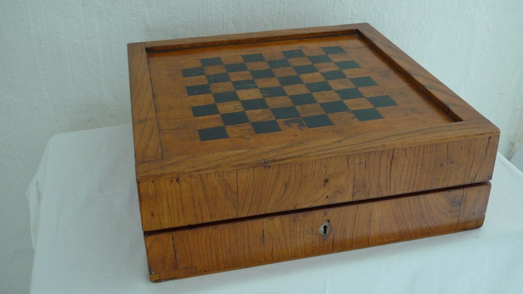 A Rare Large Swedish Chess/Backgammon Game at 1stDibs