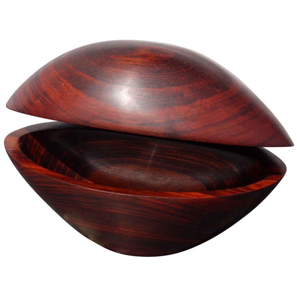 Don Shoemaker Hinged Cocobolo Box at 1stDibs