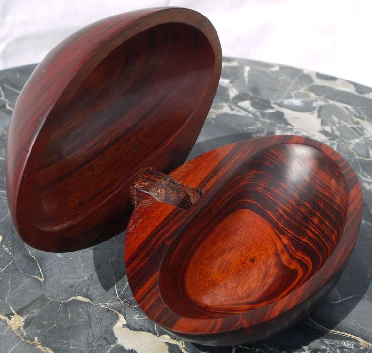 Don Shoemaker Hinged Cocobolo Box at 1stDibs