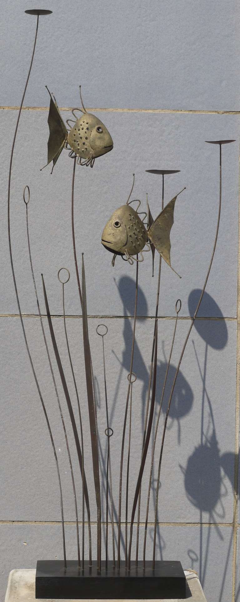 Brass Kinetic Sculpture by Ruddolph Turnbull circa 1950 at 1stDibs