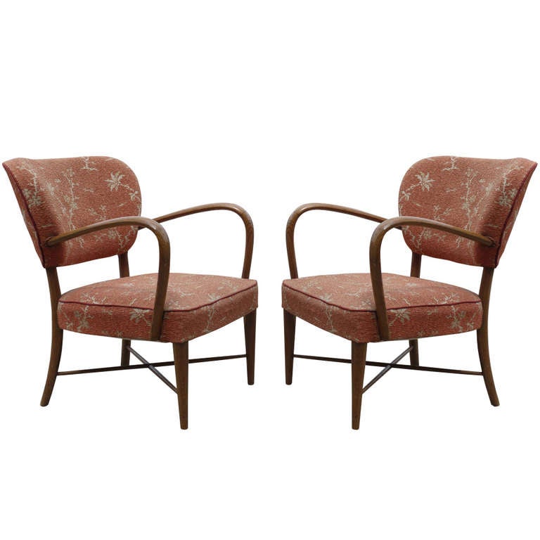 Pair of Royere Style Chairs at 1stDibs