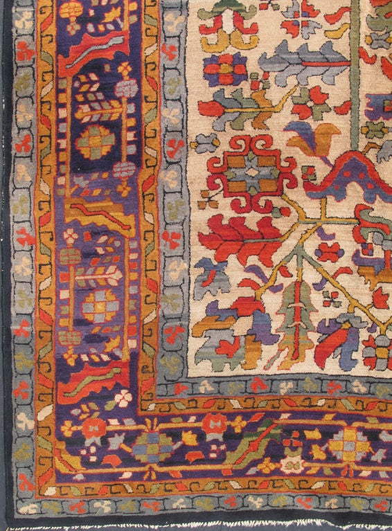 Antique German Bauhaus Carpet at 1stDibs | german rugs