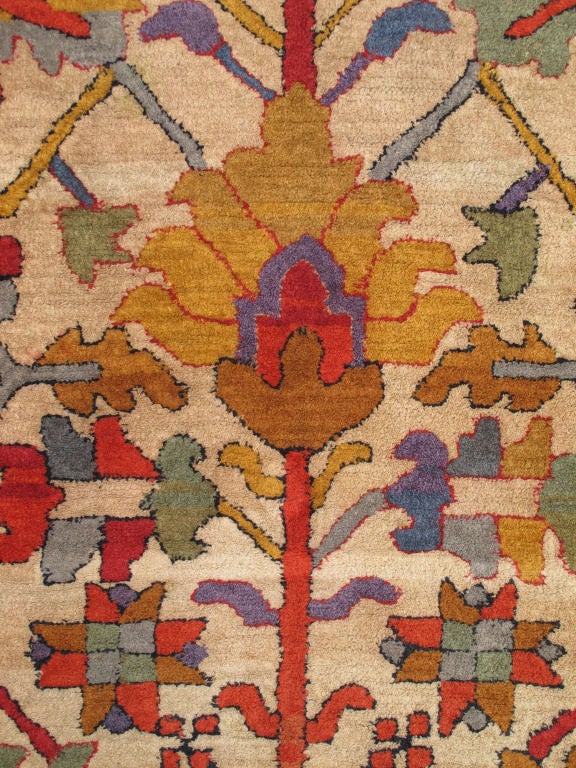 Antique German Bauhaus Carpet at 1stDibs | german rugs