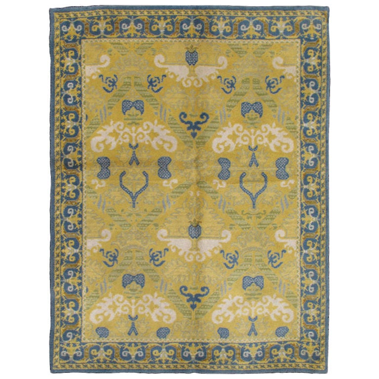 Antique Spanish Rug at 1stDibs