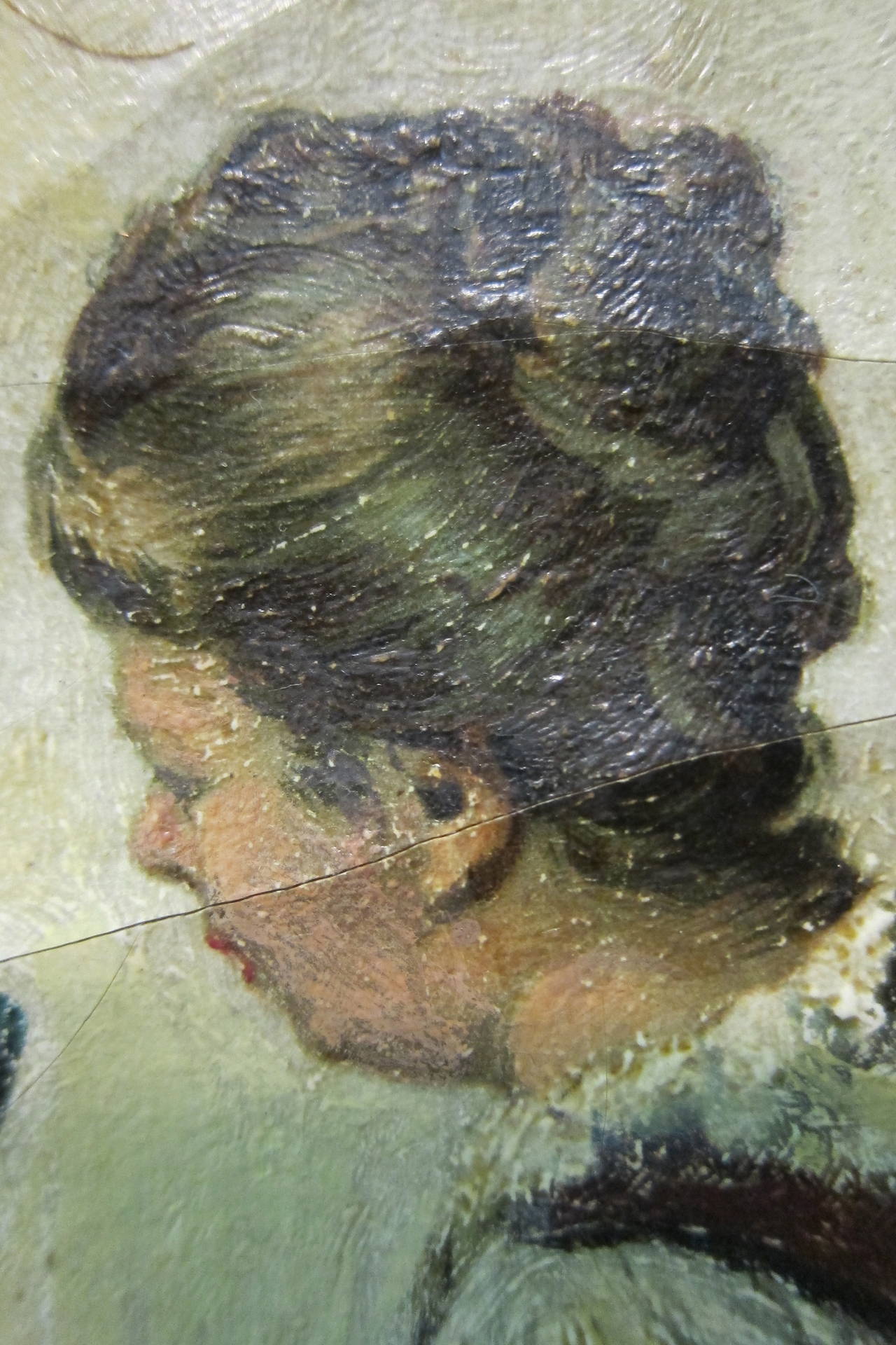 19th Century Theodore Gerard Painting For Sale at 1stDibs