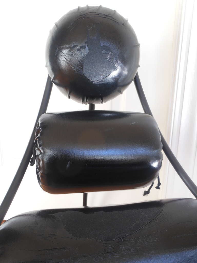 Tri-leg Modern Lounge Chair For Sale at 1stDibs