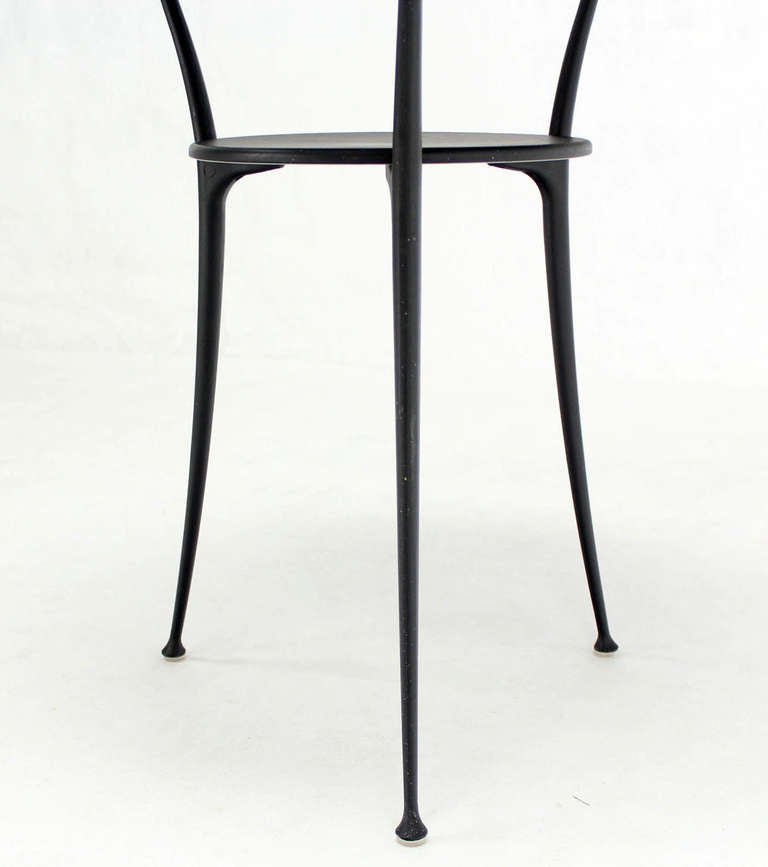 Mid-Century Italian Modern Tri-Leg Cafe Table by Arper at 1stDibs ...