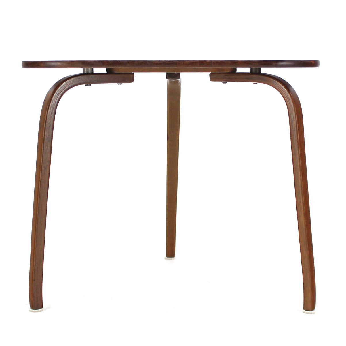 Triangle-Top and Bent Plywood-Leg Side Table by Dux at 1stDibs | bent ...