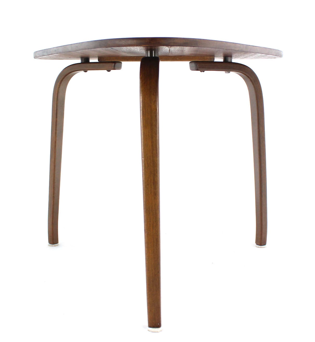 Triangle-Top and Bent Plywood-Leg Side Table by Dux at 1stDibs | bent ...