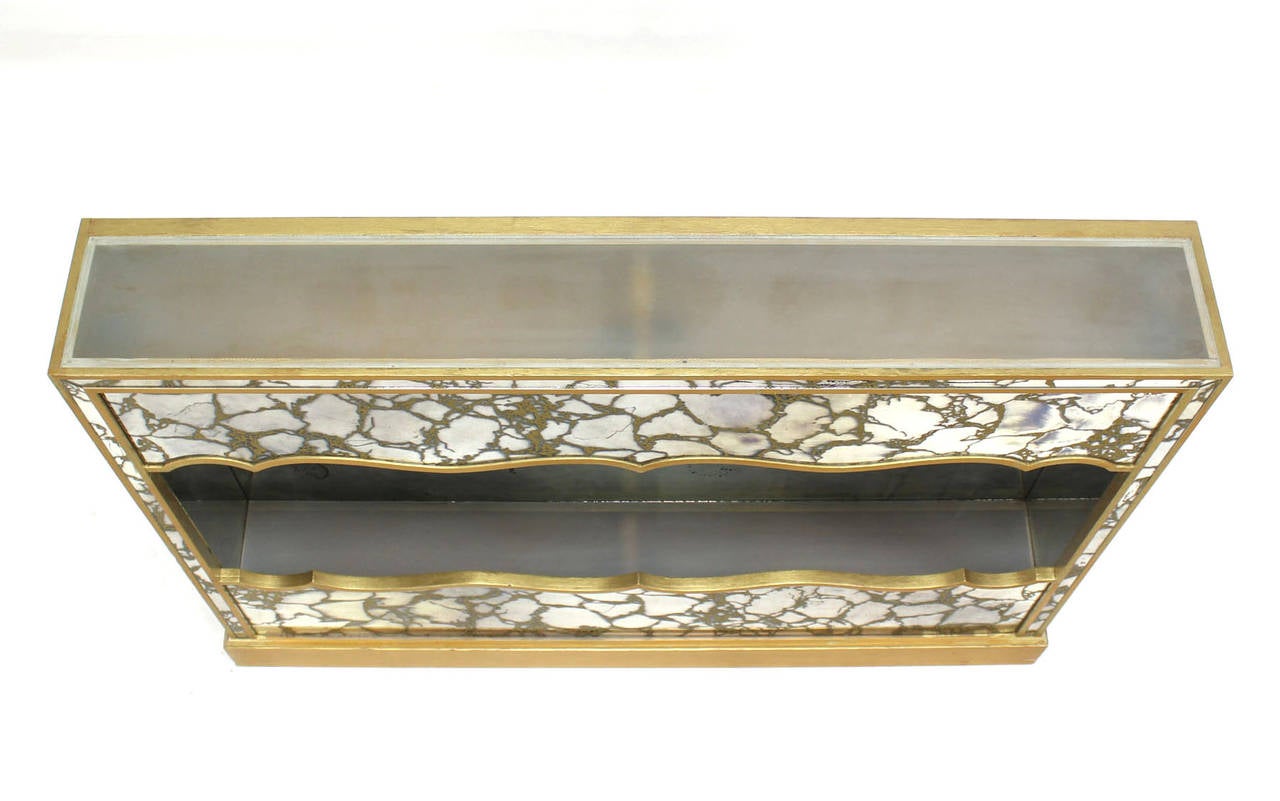 Vintage Smoked Mirror Shadow Box with Light at 1stDibs | vintage ...