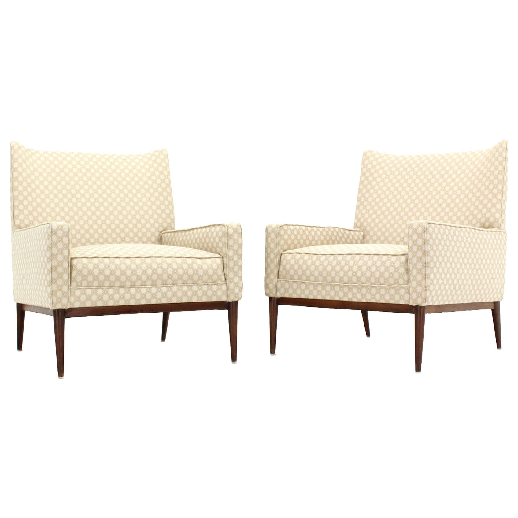Pair of Paul McCobb Lounge Chairs at 1stDibs