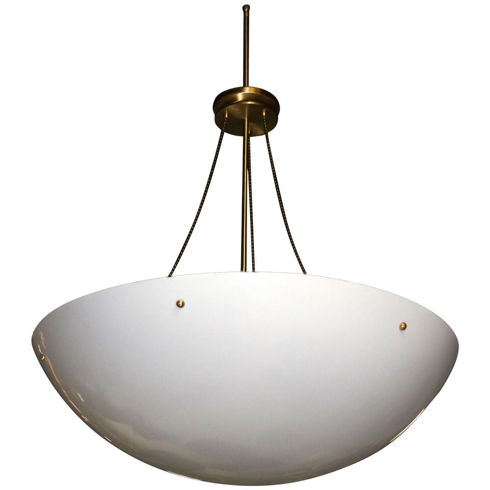 Large Modern Pendant Style Light Fixture at 1stDibs