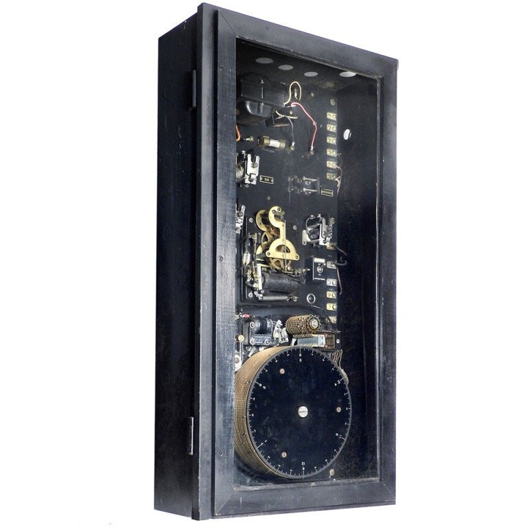 Large and Complex Master Time Clock at 1stDibs