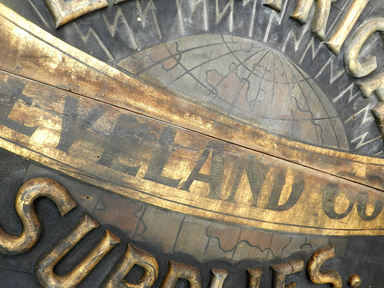 Huge 1800s Store Sign at 1stDibs