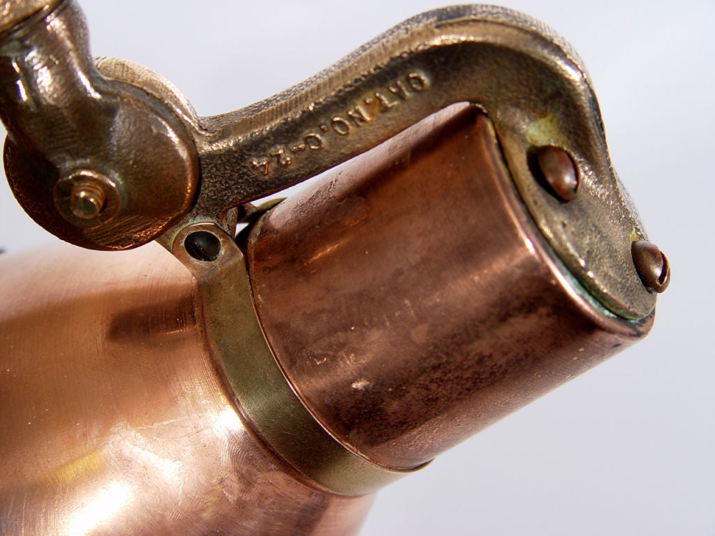 Pair of Early Spun Copper and Cast Brass Mini Spot Lights at 1stDibs ...