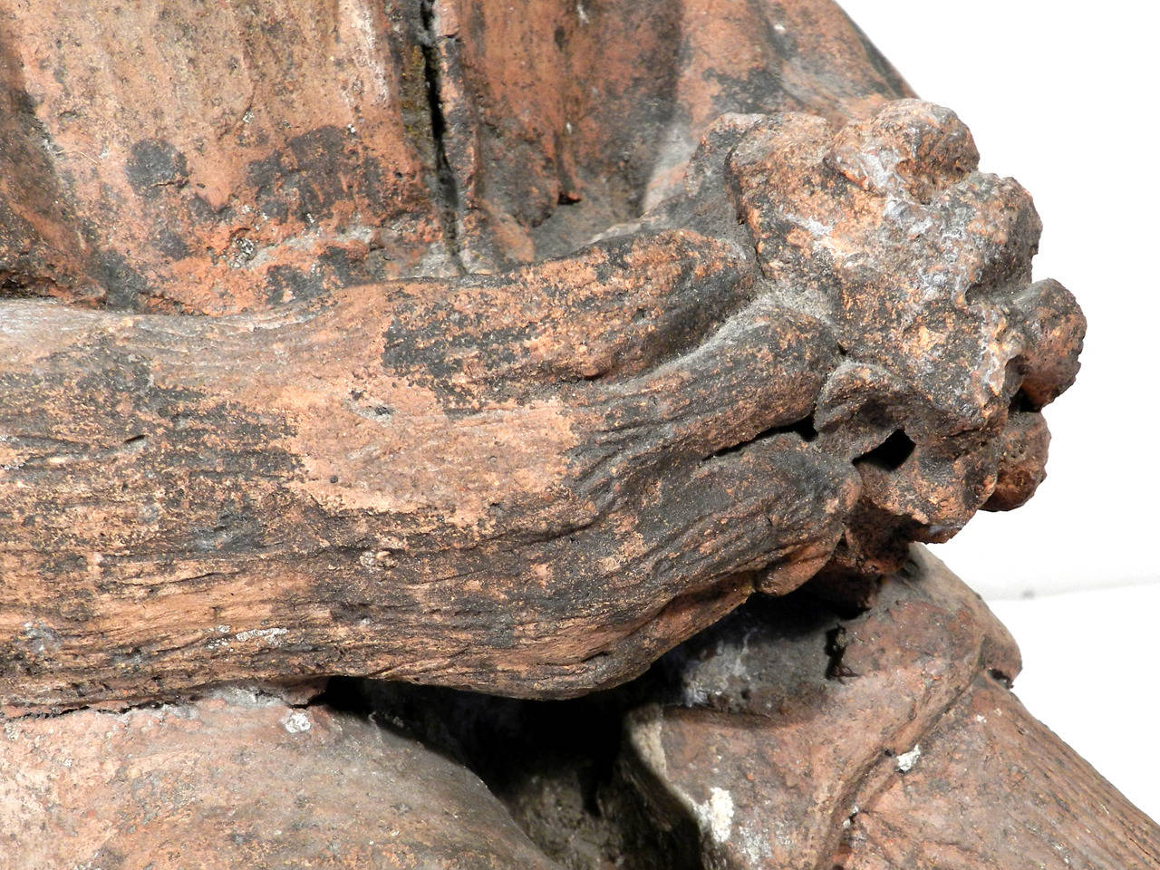 Charming 1700s Terra Cotta Beggers Monkey at 1stDibs