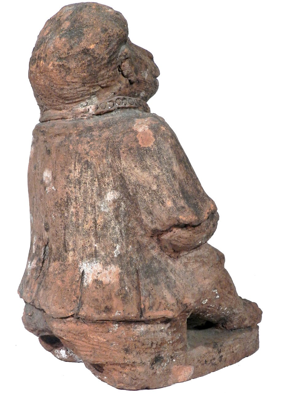 Charming 1700s Terra Cotta Beggers Monkey at 1stDibs