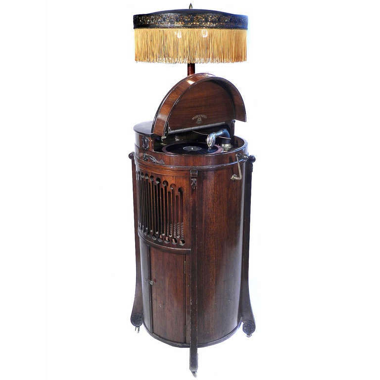 Round Modernola Floor Lamp Victrola - Super Rare at 1stDibs | modernola ...