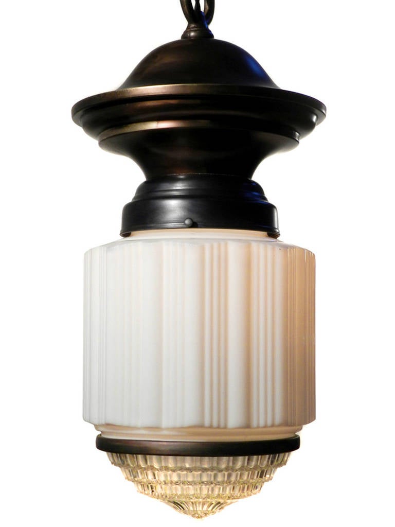 Large Pair of Courthouse Lamps at 1stDibs