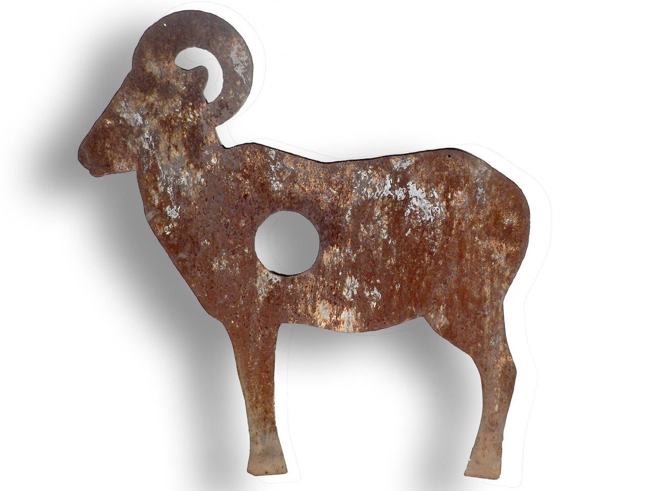 Dramatic Life-Sized Shooting Gallery Target at 1stDibs