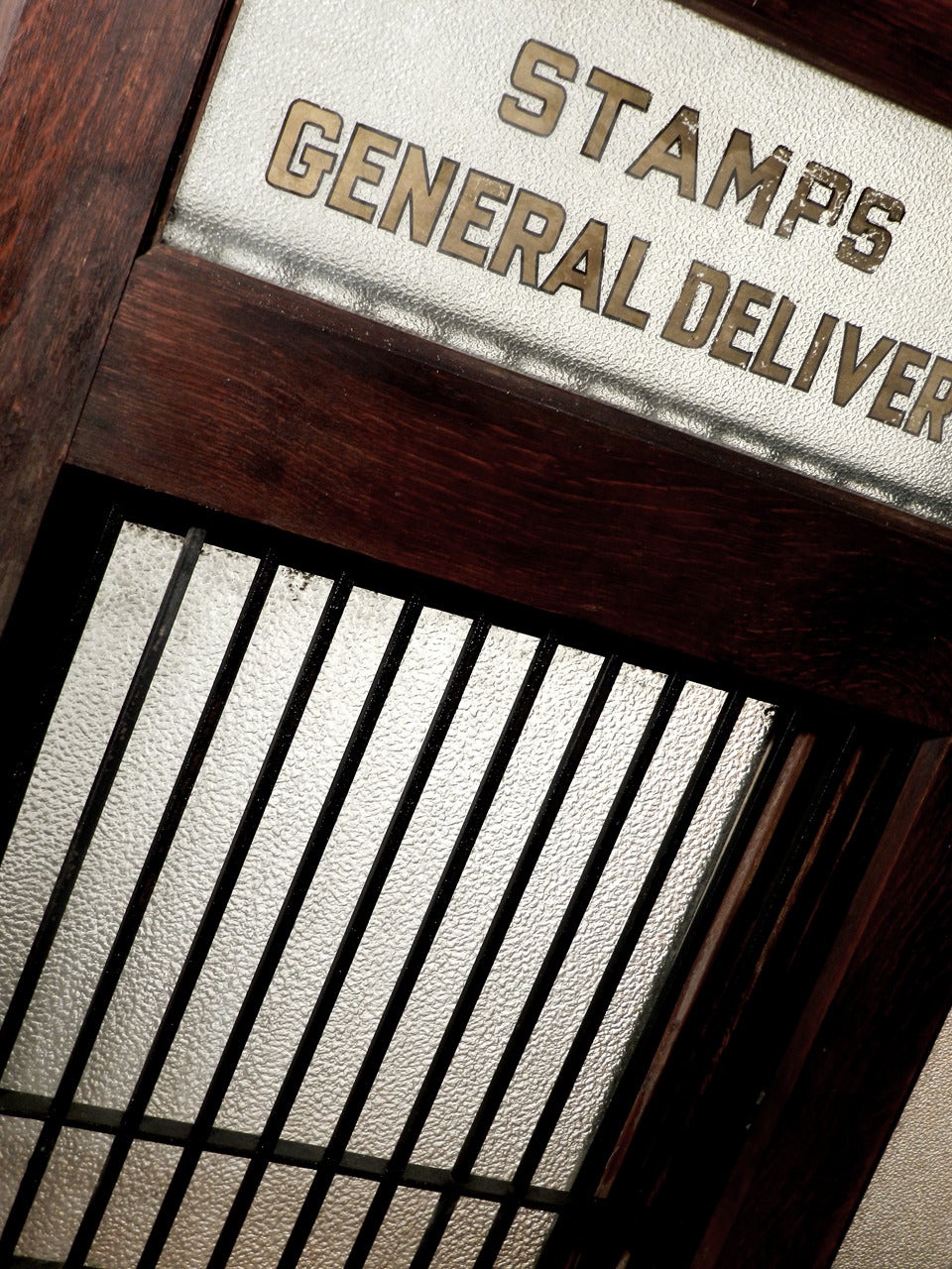 1800s Post Office Window at 1stDibs