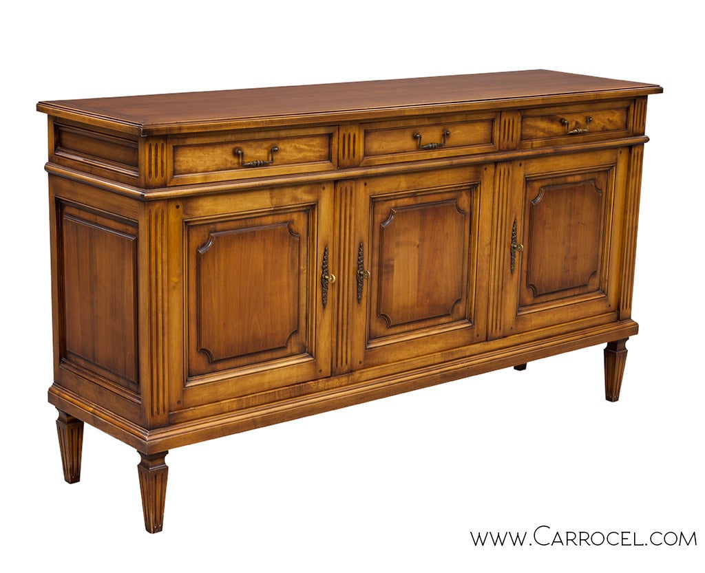 Antique Art Deco French Sideboard Buffet France at 1stDibs