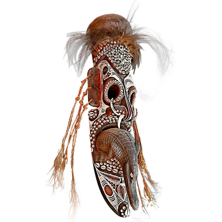 Papua New Guinea MEI Mask from Tambanum Village at 1stDibs | mei mask model