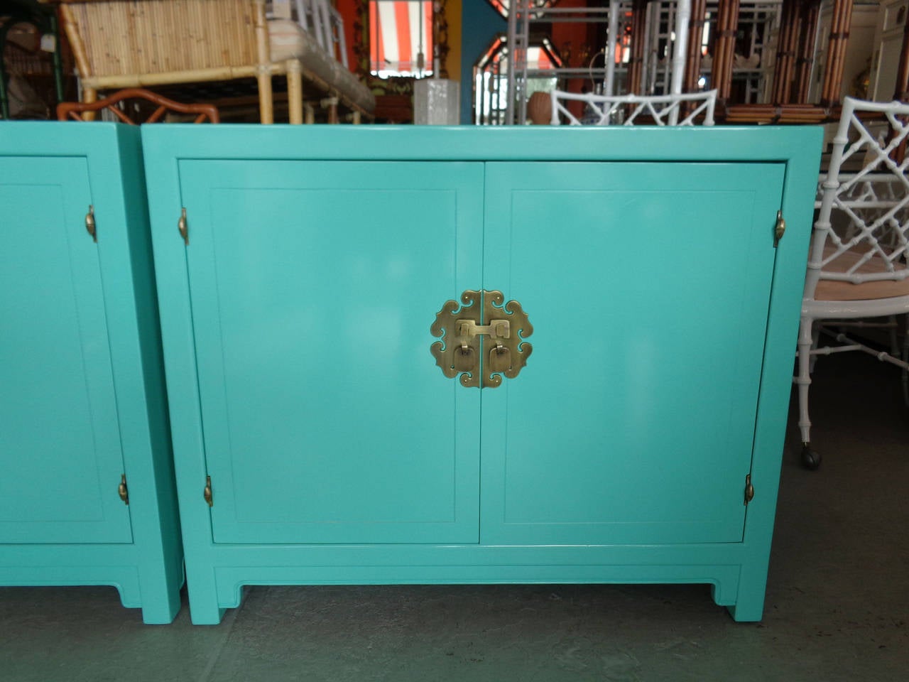 Pair Ming Style Cabinets at 1stDibs