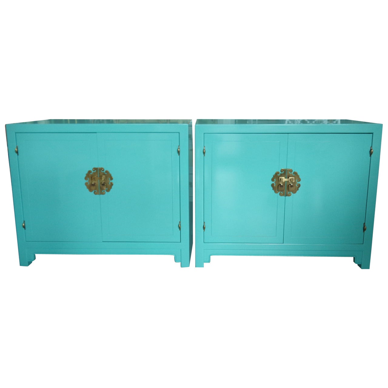 Pair Ming Style Cabinets at 1stDibs