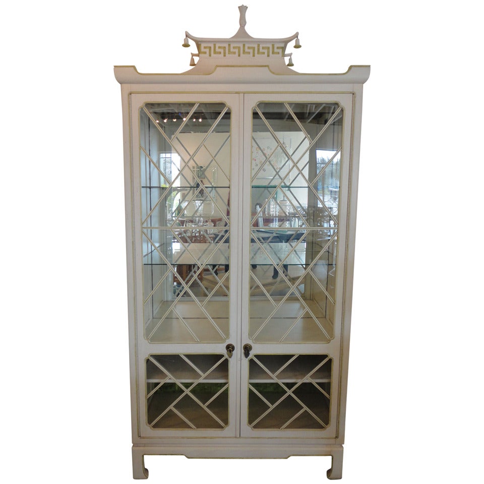 Pagoda Cabinet at 1stDibs