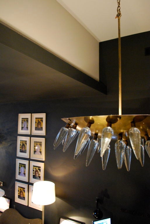 HALLWORTH SEA URCHIN CHANDELIER For Sale at 1stDibs