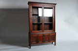 British Colonial Display Cabinet at 1stdibs