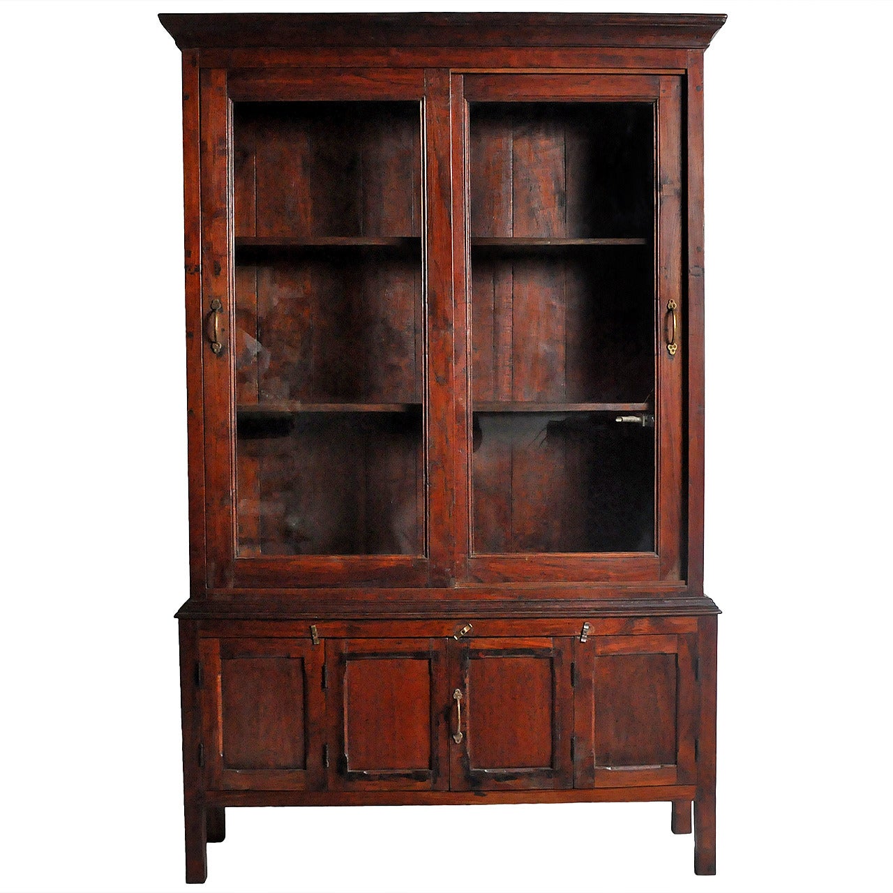 British Colonial Display Cabinet at 1stDibs