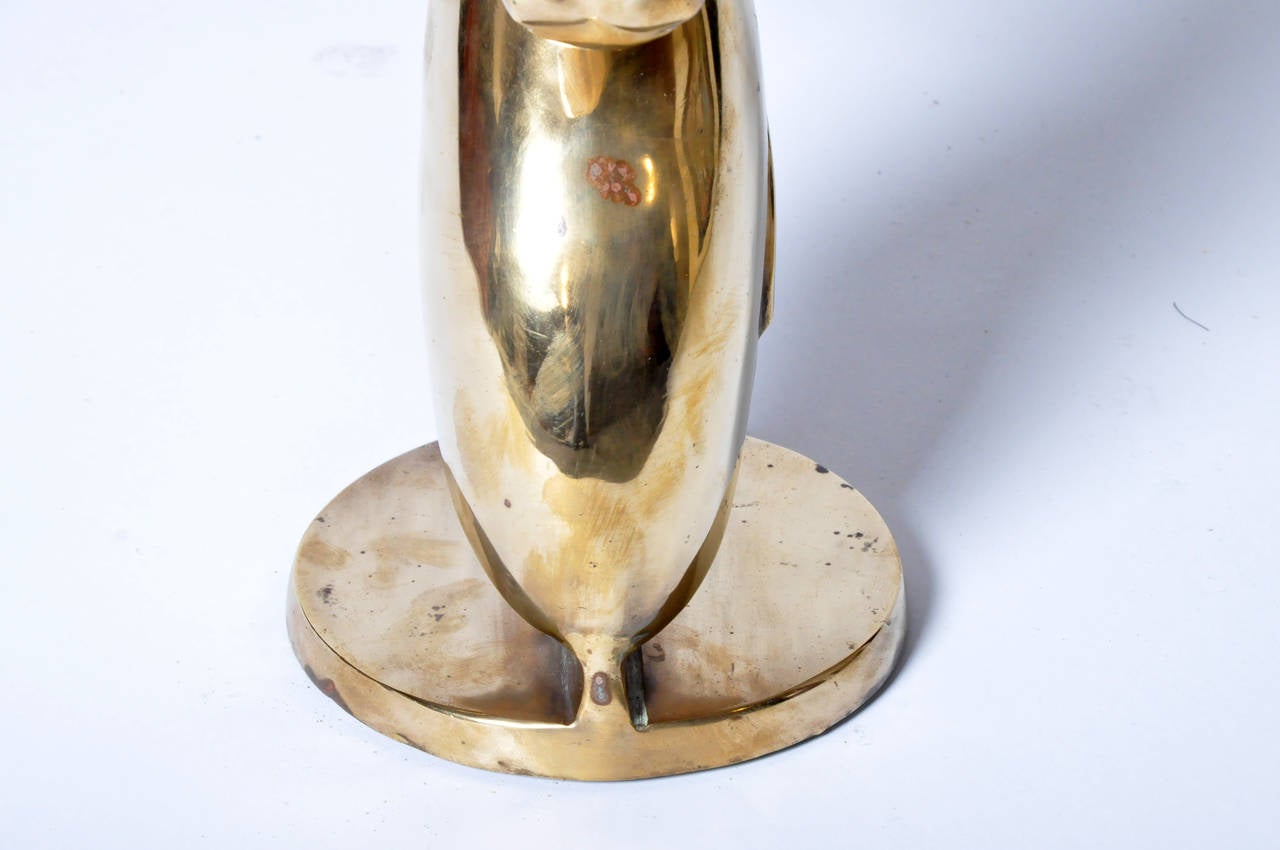 Vintage Brass Bust of a Gazelle at 1stDibs | brass gazelle