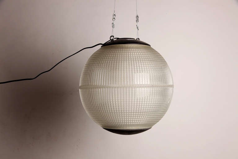 Round Glass French Street Lamps at 1stDibs