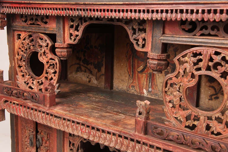 Chinese Ancestor Money Offering Altar Stand at 1stDibs | ancestor money ...