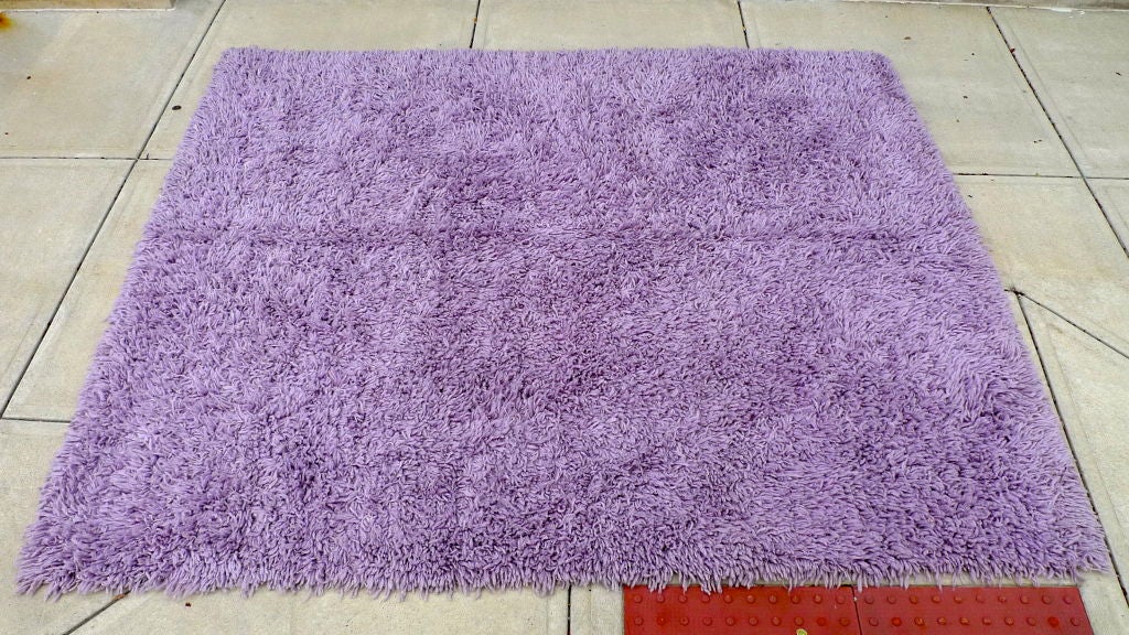 Purple Shag Rug 8' x 10' For Sale at 1stDibs | purple shag carpet ...