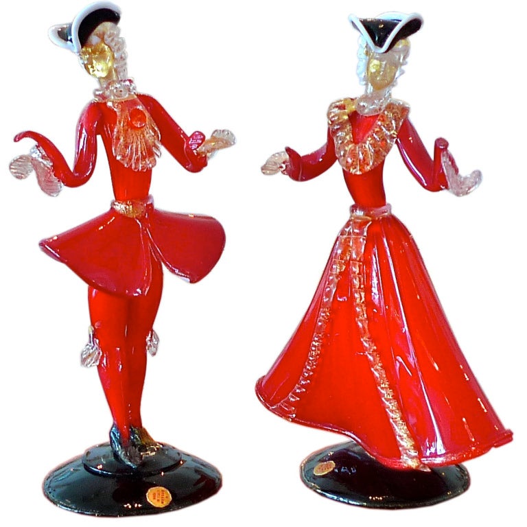 Murano Glass Figures at 1stDibs